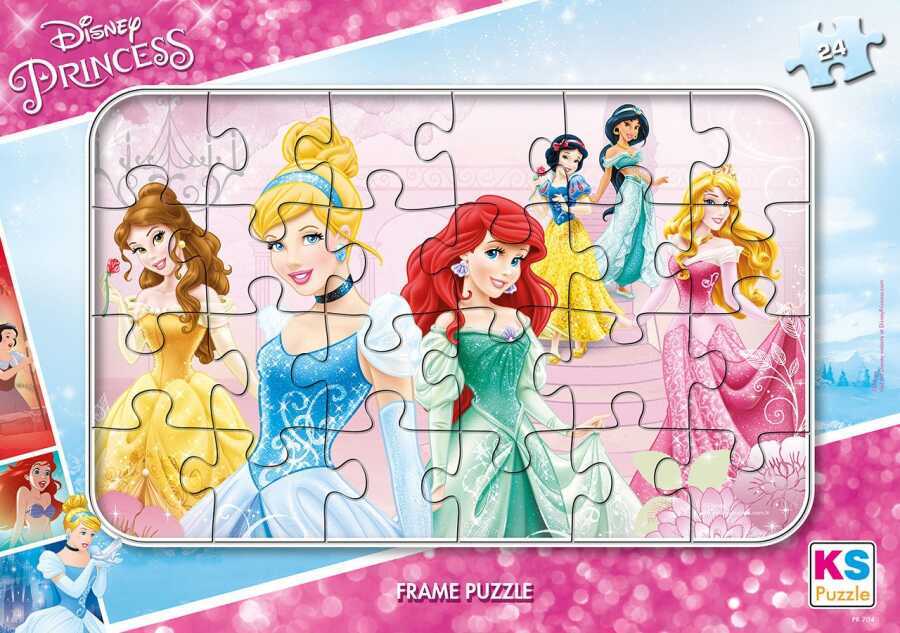 KS PUZZLE 24 PARÇA PRINCESS Puzzle Ks Games